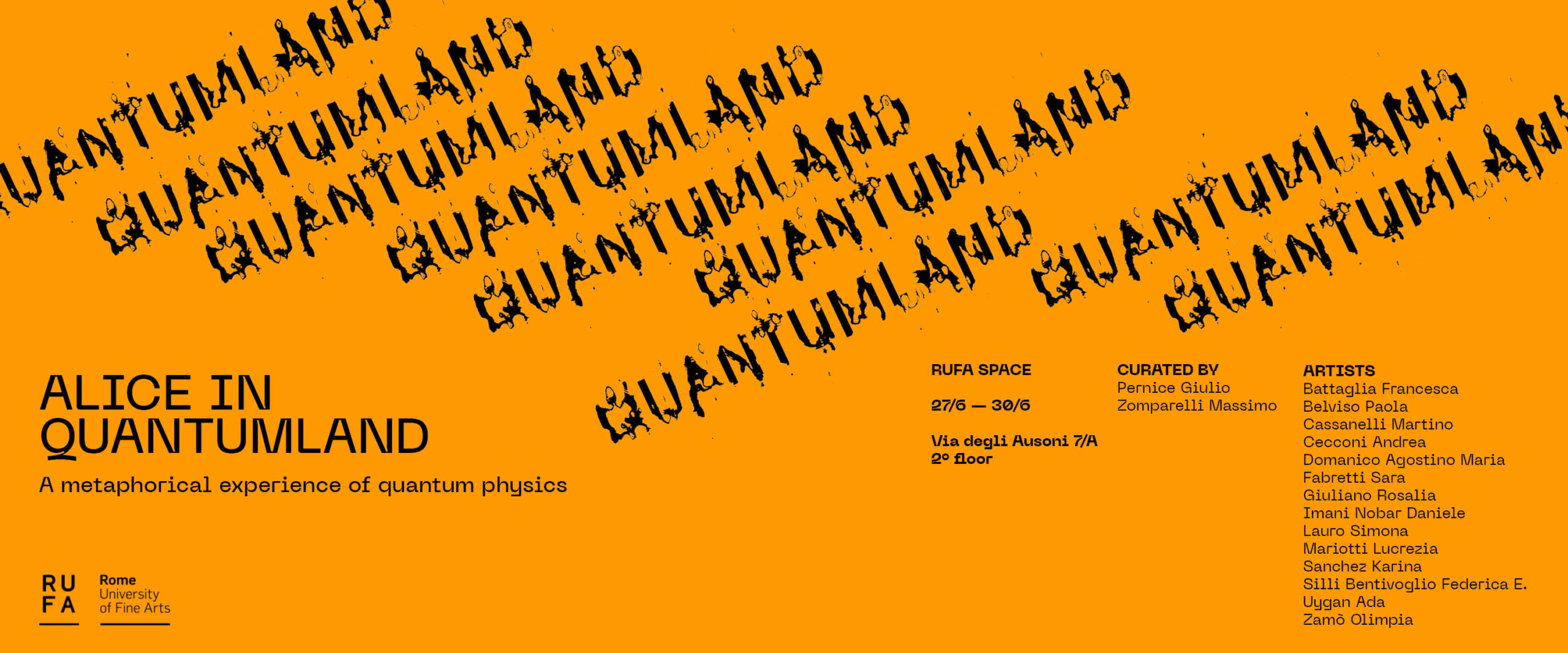 ALICE IN QUANTUMLAND - RUFA - Rome University of Fine Arts