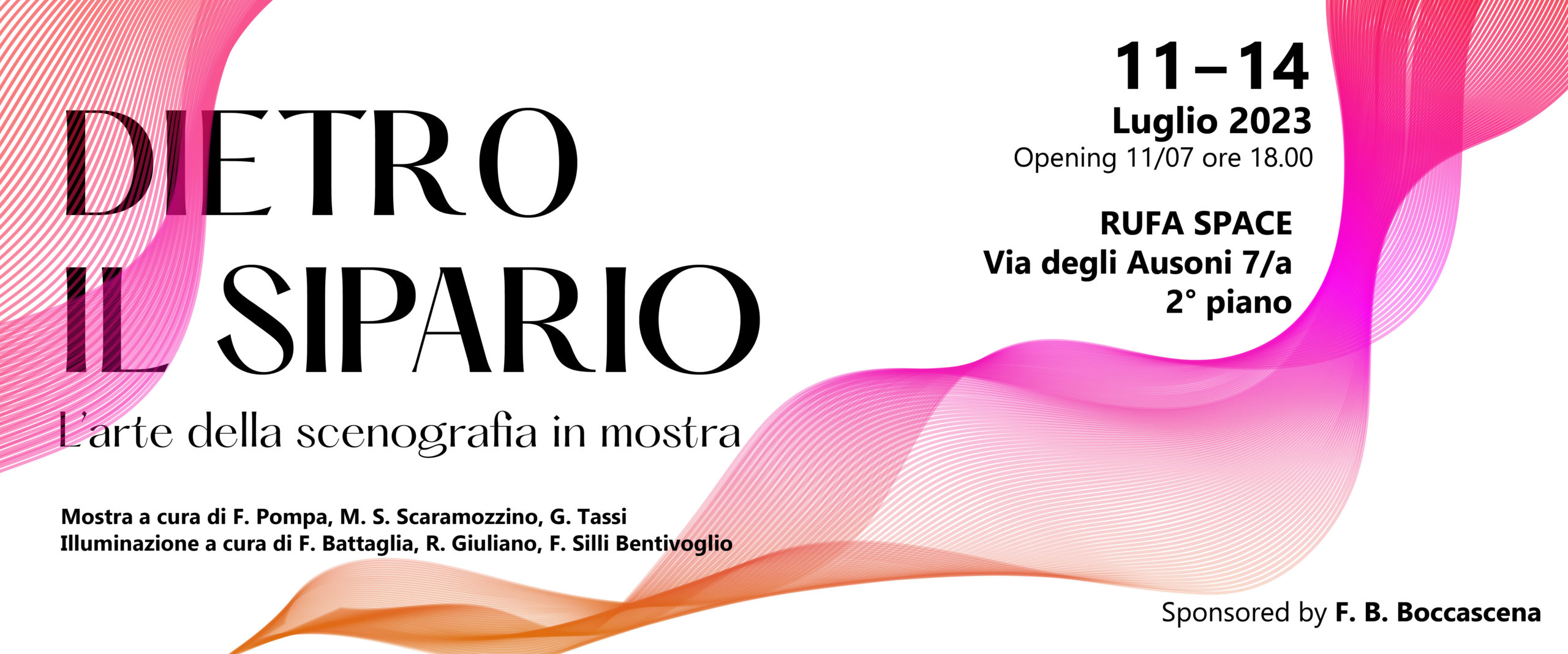 Dietro il sipario. L'arte della scenografia in mostra - RUFA - Rome ...