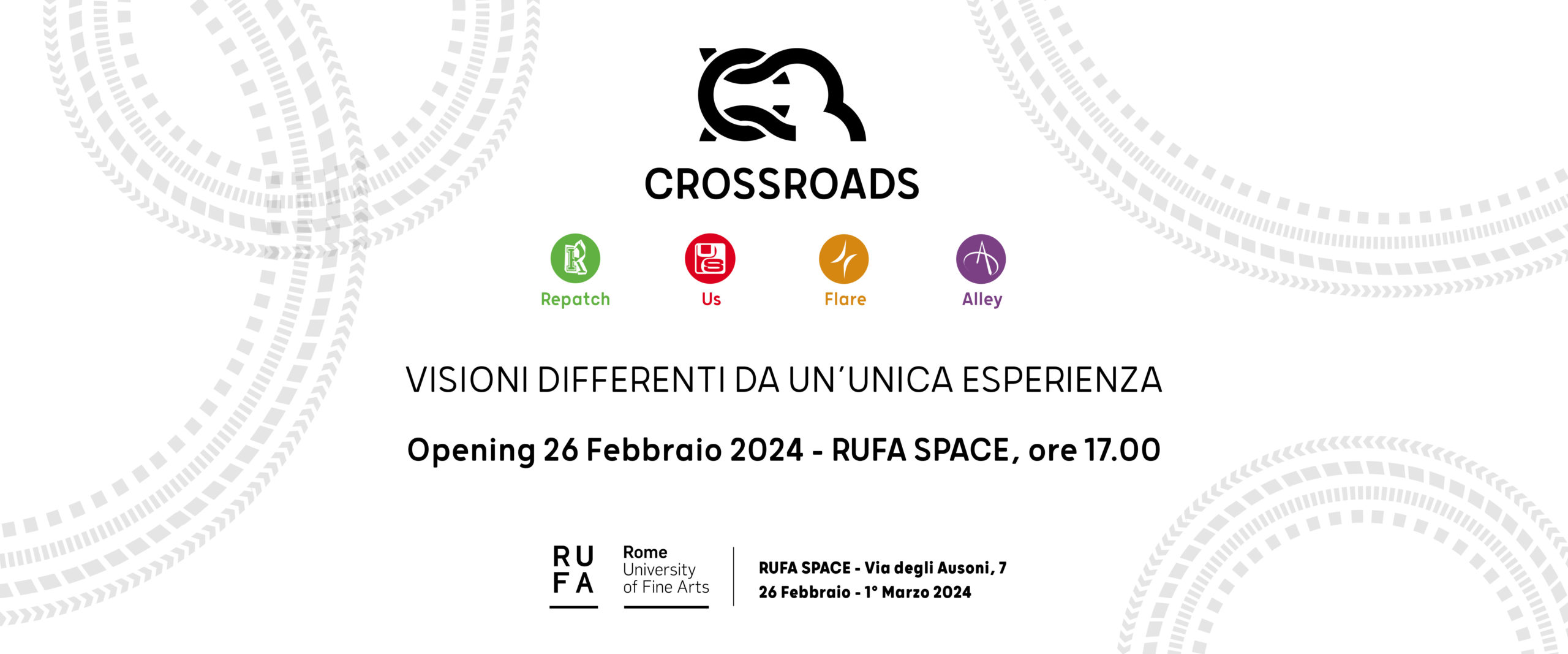 CROSSROADS - RUFA - Rome University of Fine Arts